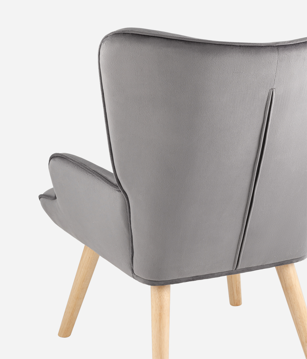 Широкое кресло Хью с высокой спинкой и подлокотниками - купить в ...