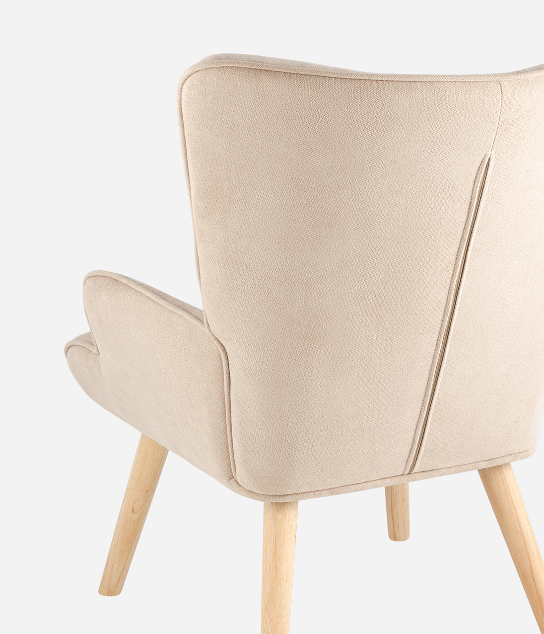 Широкое кресло Хью с высокой спинкой и подлокотниками - купить в ...