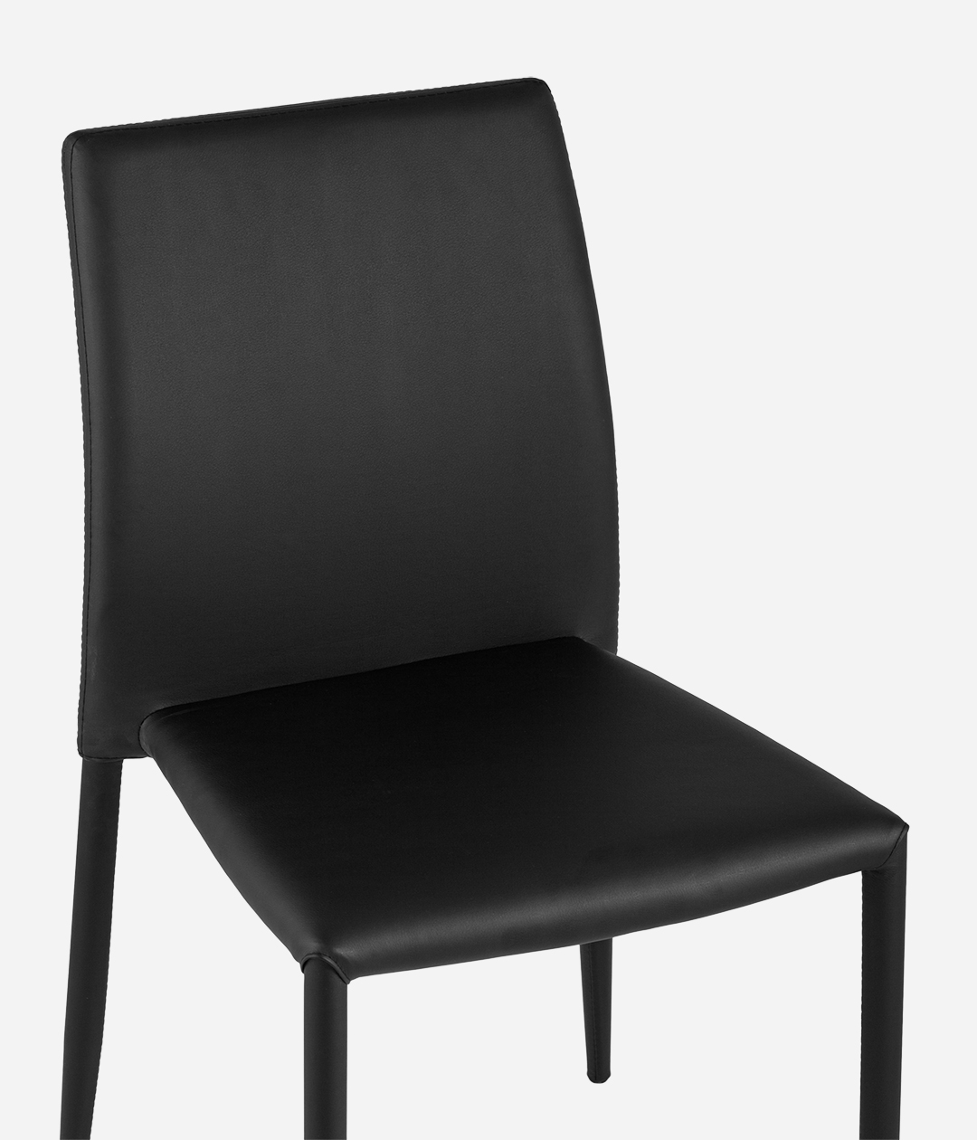 Стул ABNER с металлическим каркасом и обивкой из экокожи - купить в ...