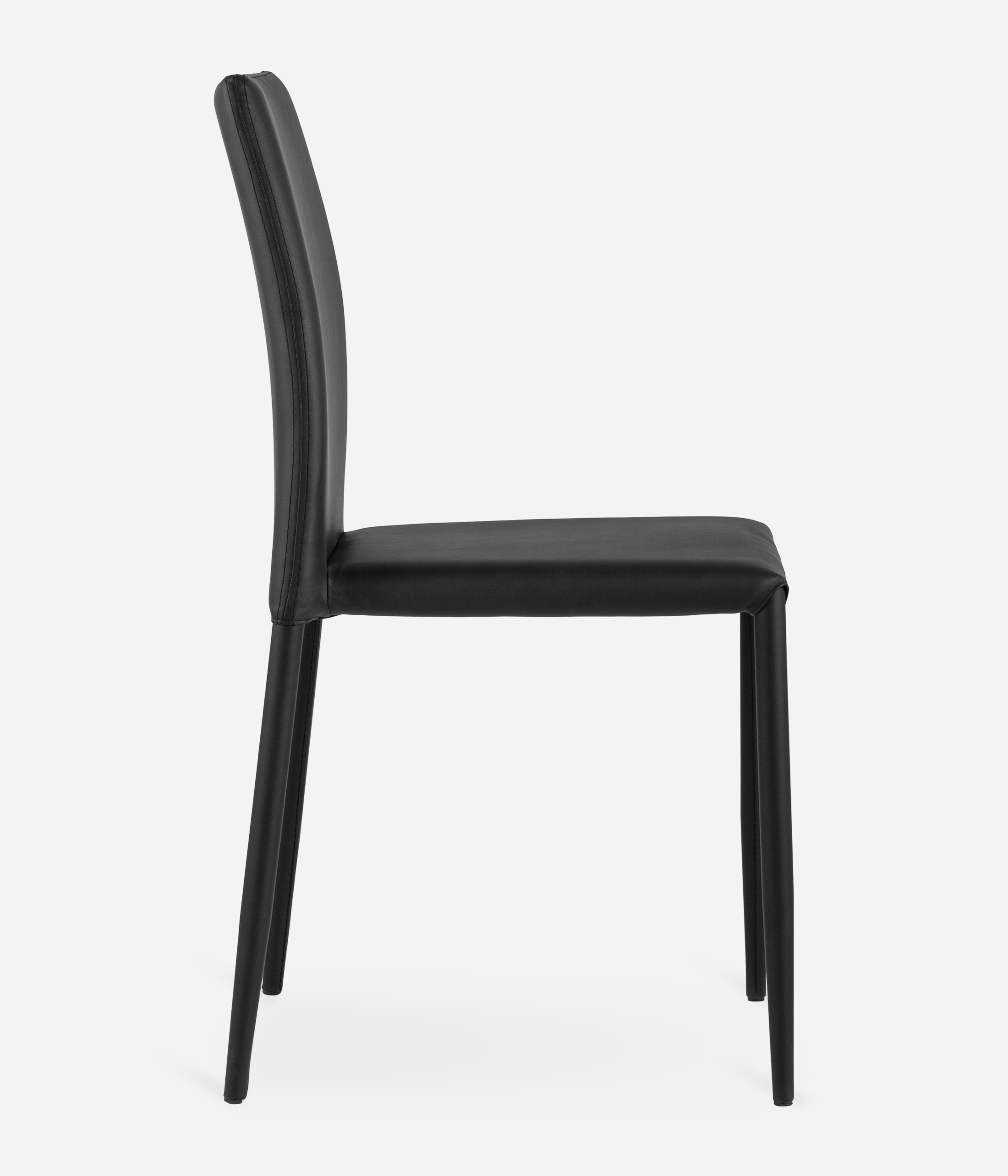 Стул ABNER с металлическим каркасом и обивкой из экокожи - купить в ...